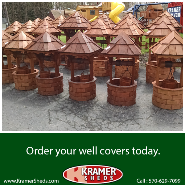 Well pipe covers - Kramer Sheds