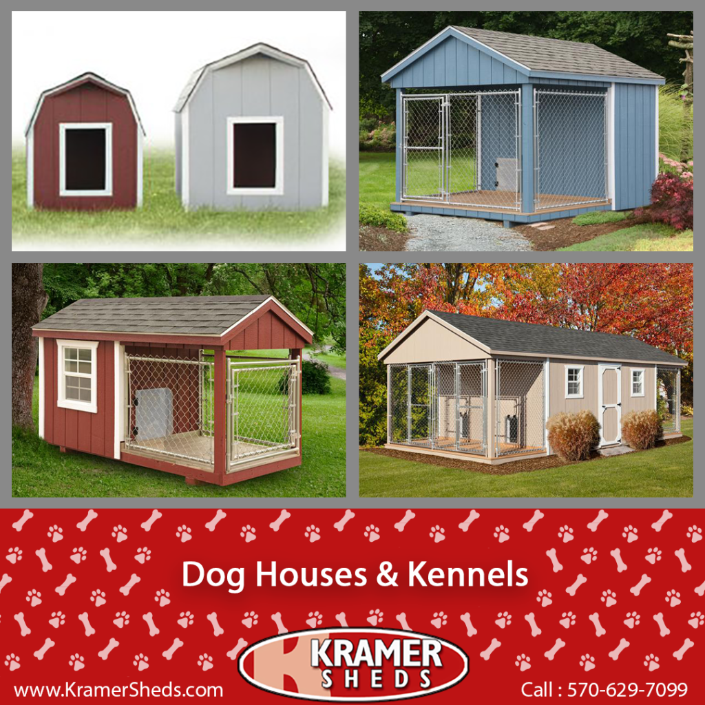 Dog House and Dog Kennel Options - Kramer Sheds