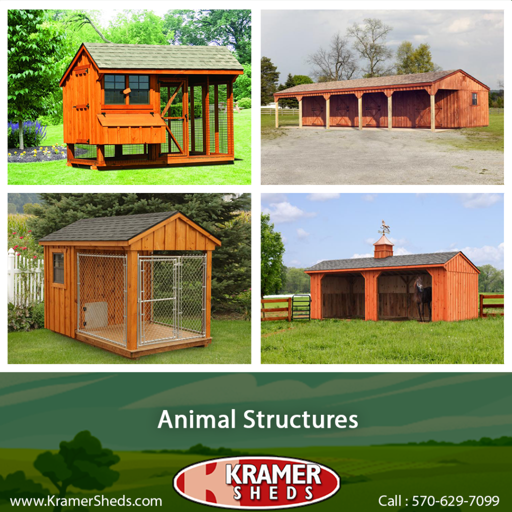 Shelter Protection for Animals - Kramer Sheds